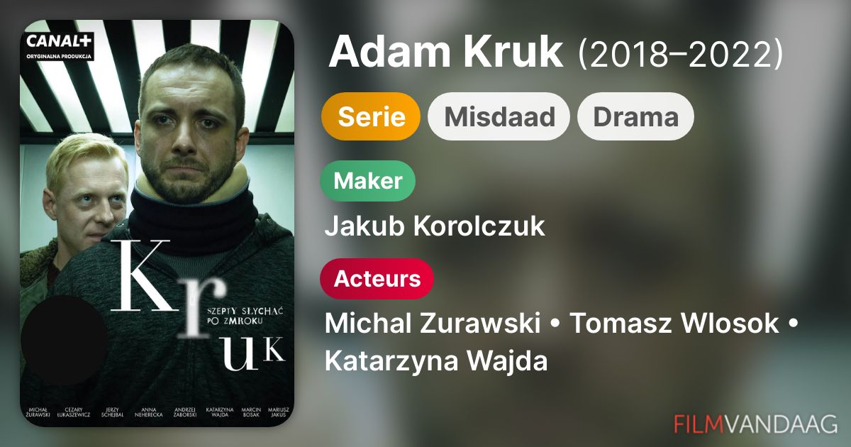 Adam Kruk (serie, 2018–2022) - FilmVandaag.nl