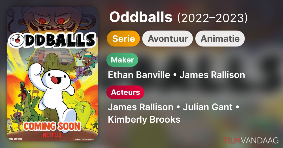 Oddballs (serie, 2022–2023) - FilmVandaag.nl