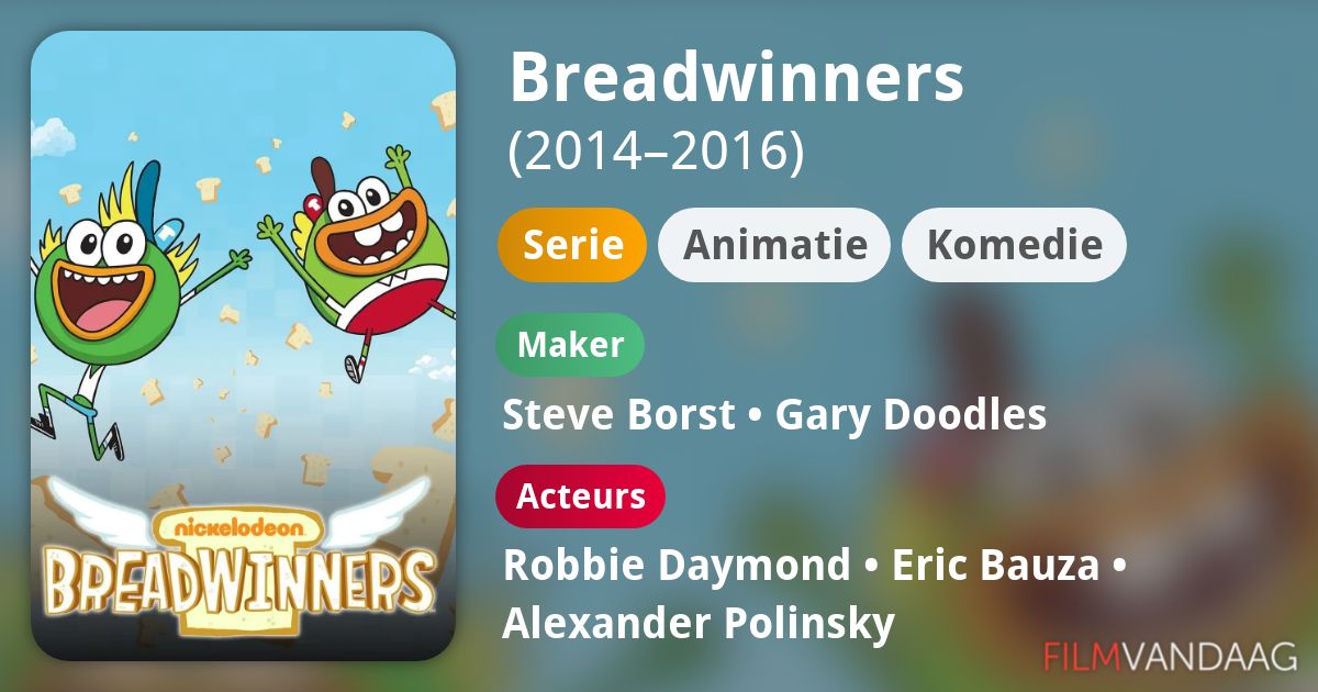 Breadwinners (serie, 2014–2016) - FilmVandaag.nl