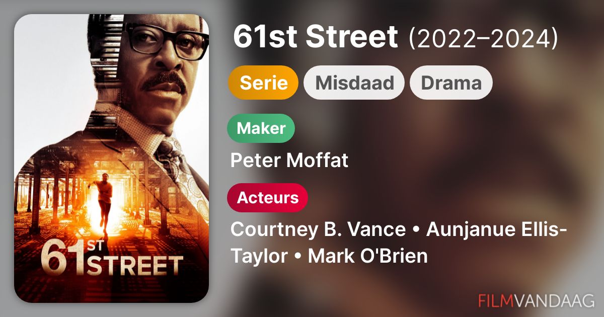 61st Street (serie, 2022–2024) - FilmVandaag.nl