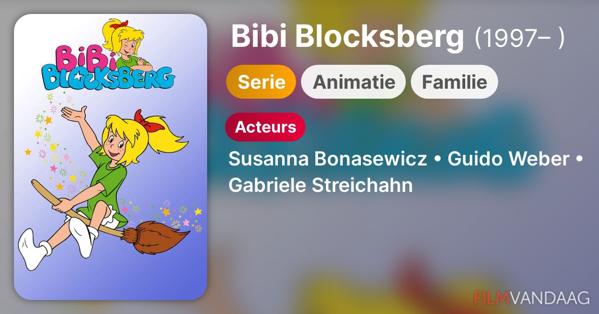 Bibi Blocksberg (serie, 1997–2019) - FilmVandaag.nl