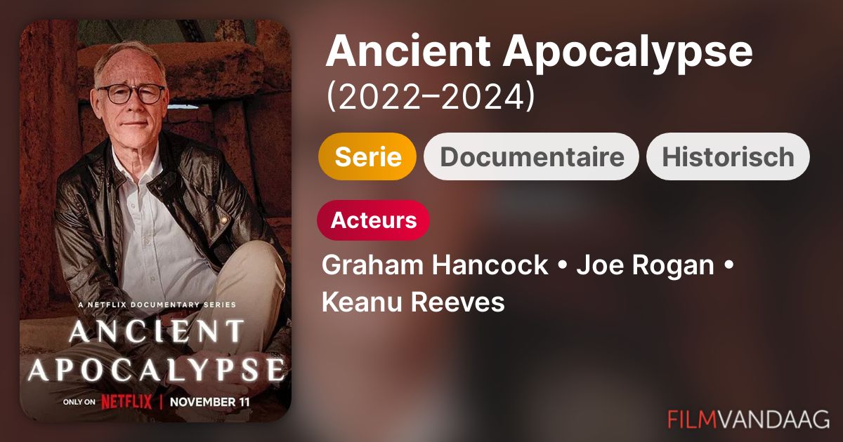 Ancient Apocalypse (serie, 2022–2024) - FilmVandaag.nl