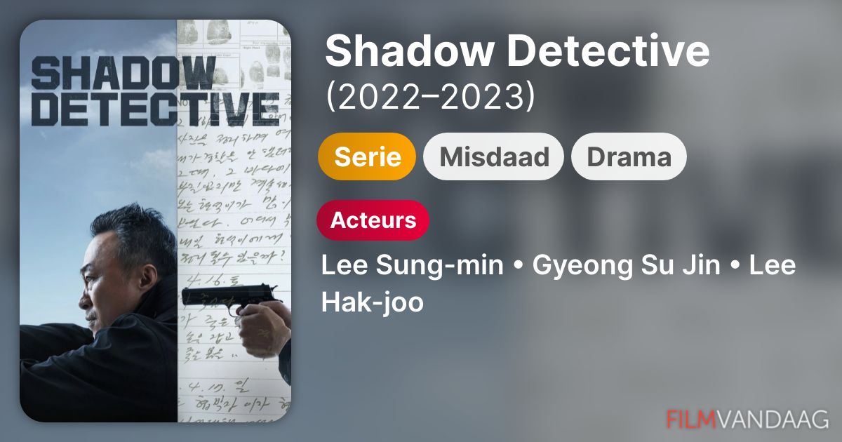 Shadow Detective (serie, 2022–2023) - FilmVandaag.nl