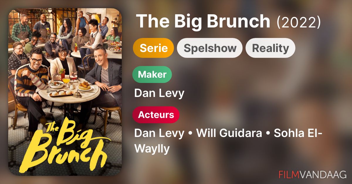 The Big Brunch (serie, 2022) - FilmVandaag.nl