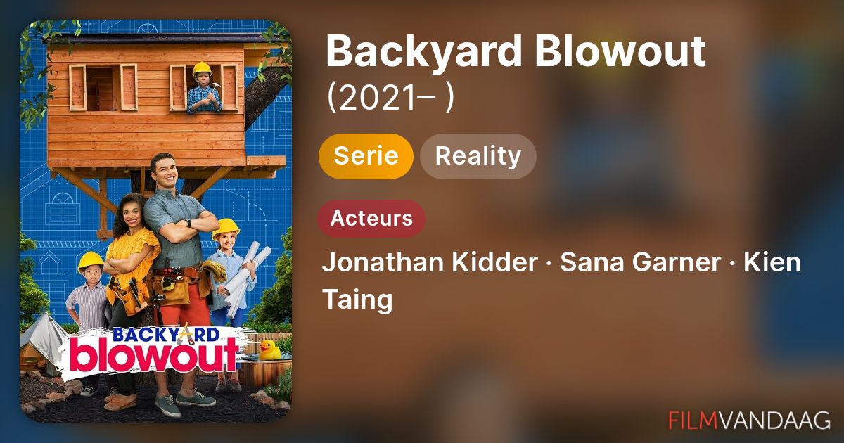 Koop Backyard Blowout (serie, 2021– ) op dvd of blu-ray - FilmVandaag.nl