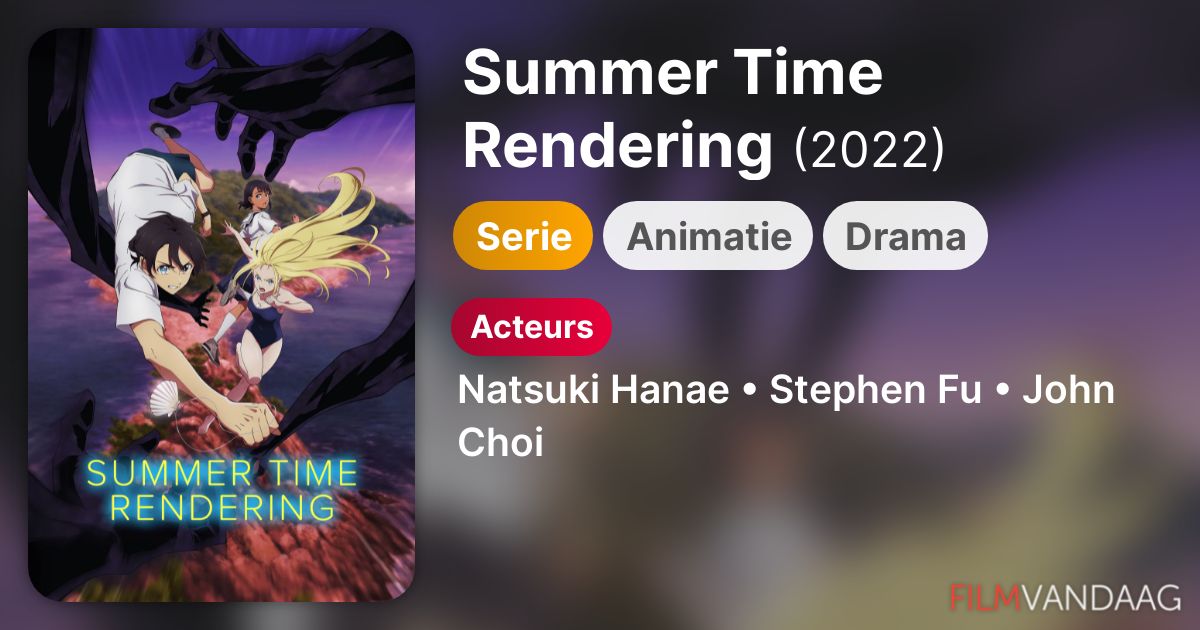 Summer Time Rendering (serie, 2022) - FilmVandaag.nl