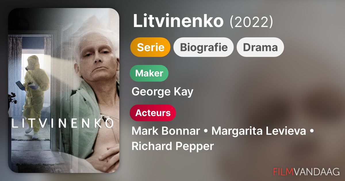 Litvinenko (serie, 2022) - FilmVandaag.nl