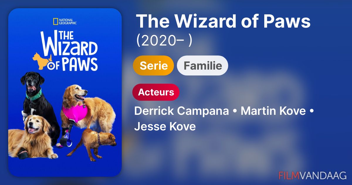 The Wizard of Paws (serie, 2020– ) - FilmVandaag.nl