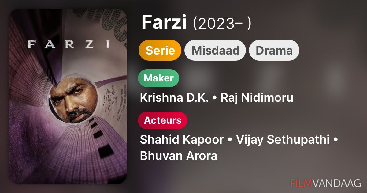 Farzi (serie, 2023– ) - FilmVandaag.nl