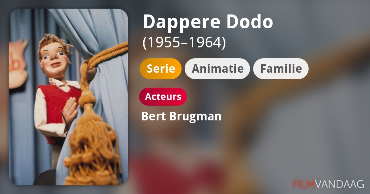 Dappere Dodo (serie, 1955–1964) - FilmVandaag.nl