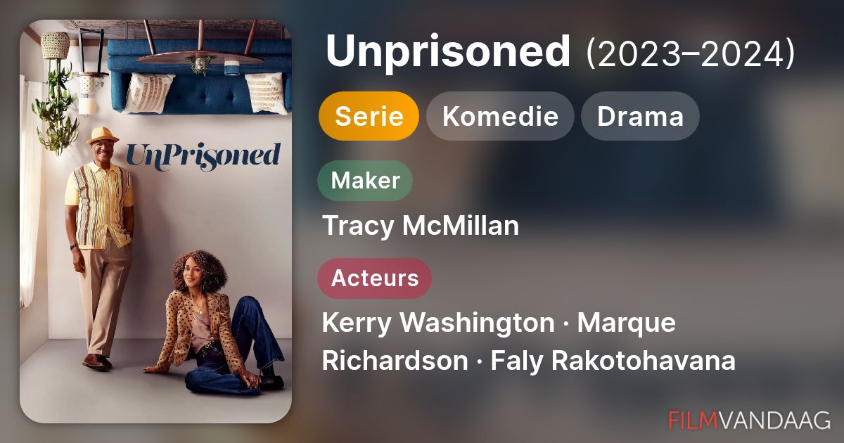 Unprisoned (serie, 2023–2024) - FilmVandaag.nl