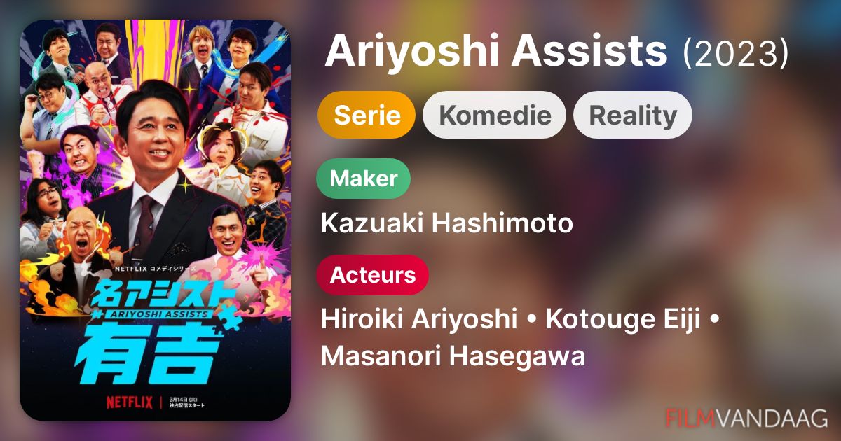 Ariyoshi Assists (serie, 2023) - FilmVandaag.nl