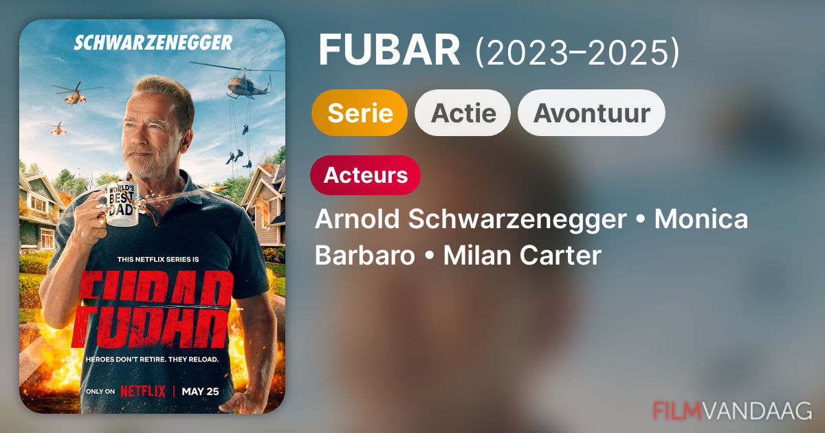 FUBAR (serie, 2023–2025) - FilmVandaag.nl
