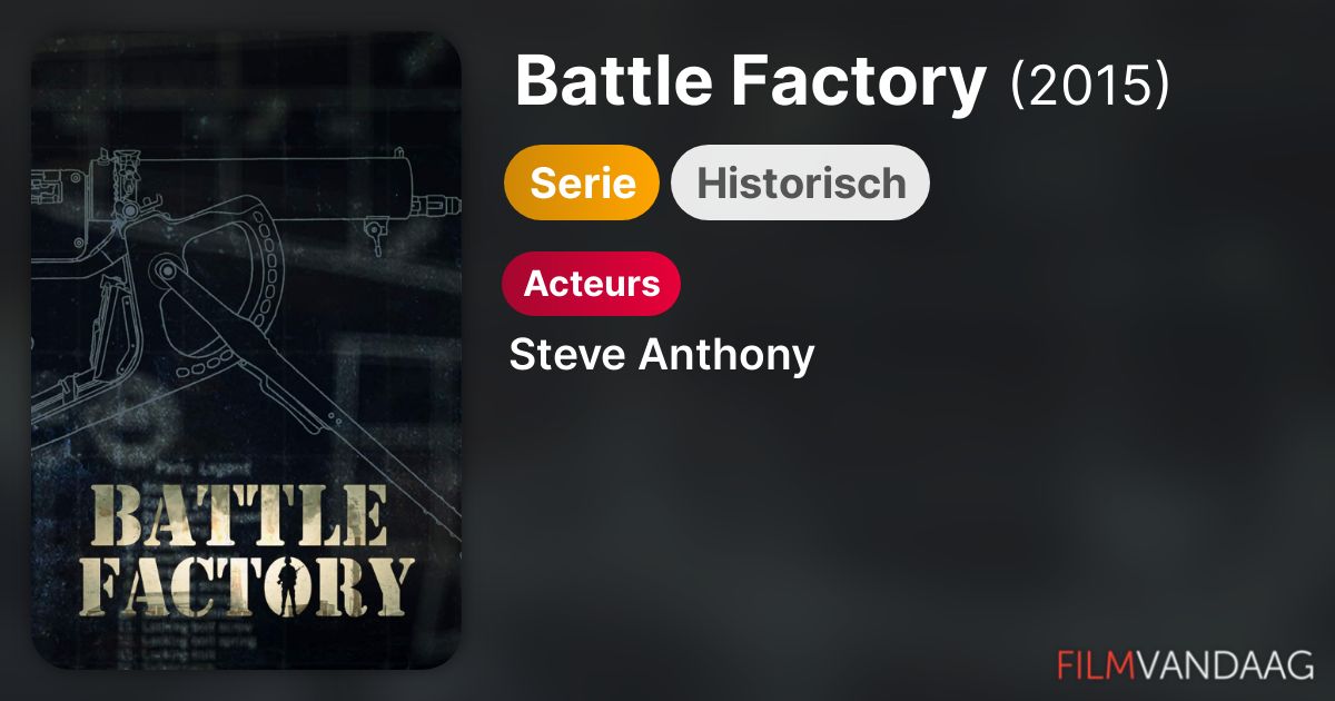Battle Factory (serie, 2015) - FilmVandaag.nl