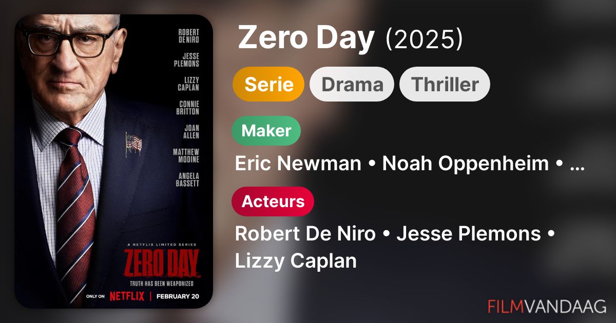 Zero Day (serie, 2025) - FilmVandaag.nl