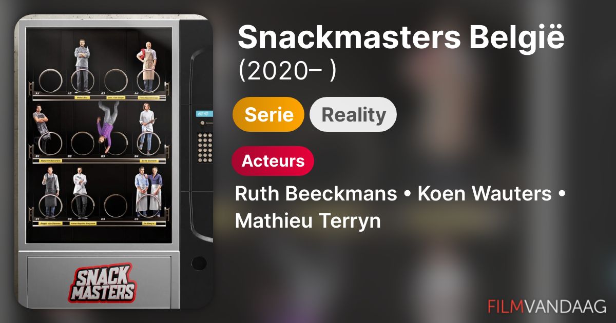 Snackmasters België (serie, 2020– ) Nu Online Kijken - FilmVandaag.nl