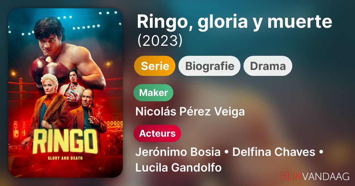 Seizoen 2 Ringo, gloria y muerte: komt er een nieuw seizoen? - FilmVandaag.nl
