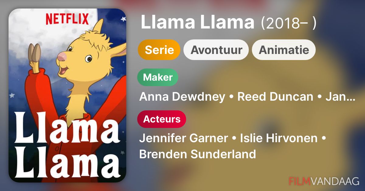 Llama Llama (serie, 2018– ) - FilmVandaag.nl