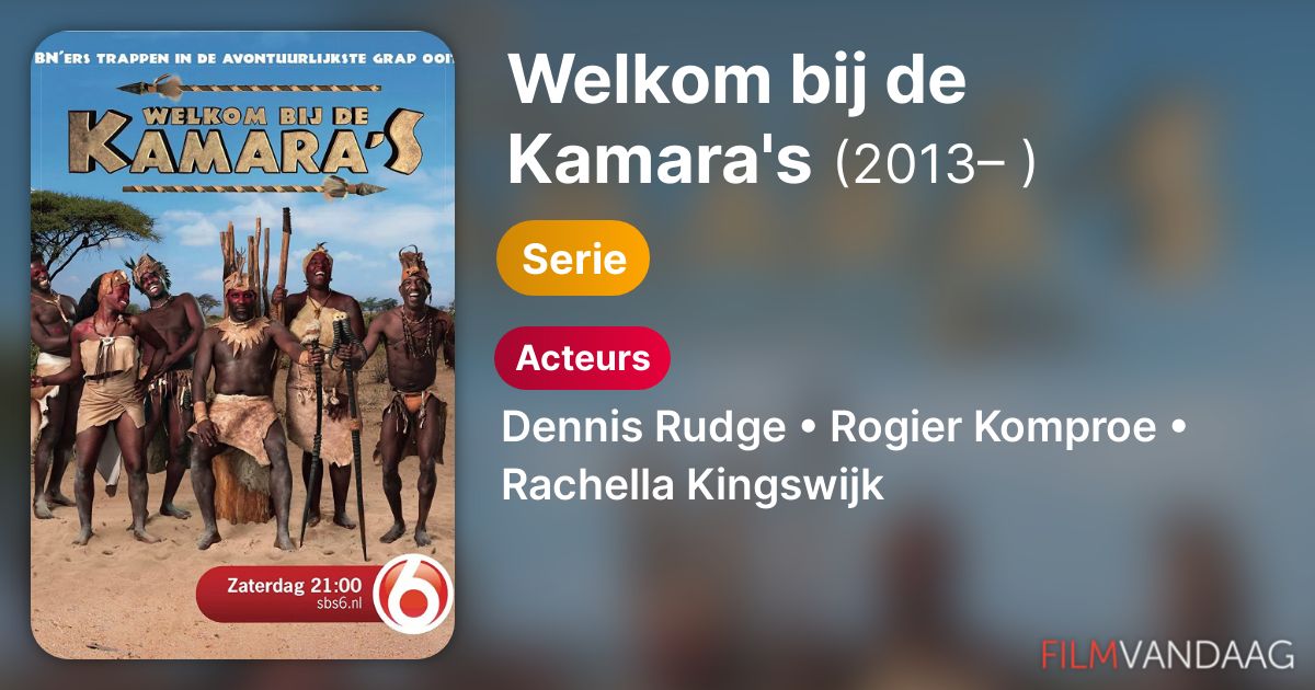 Welkom bij de Kamara's (serie, 2013– ) - FilmVandaag.nl
