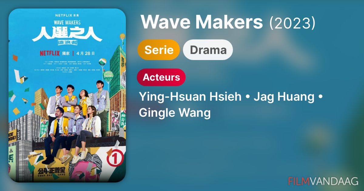 Wave Makers (serie, 2023) - FilmVandaag.nl