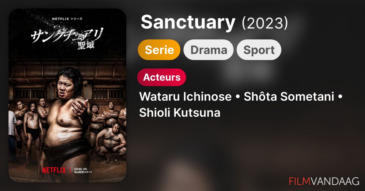 Sanctuary (serie, 2023) - FilmVandaag.nl