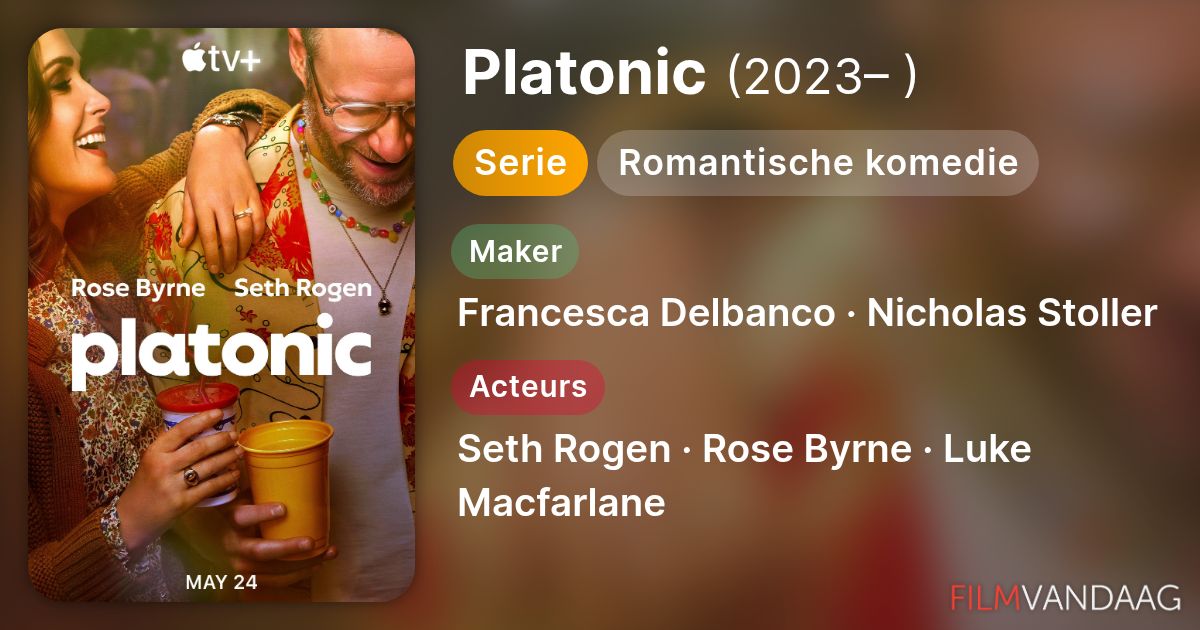 Platonic (serie, 2023– ) - FilmVandaag.nl
