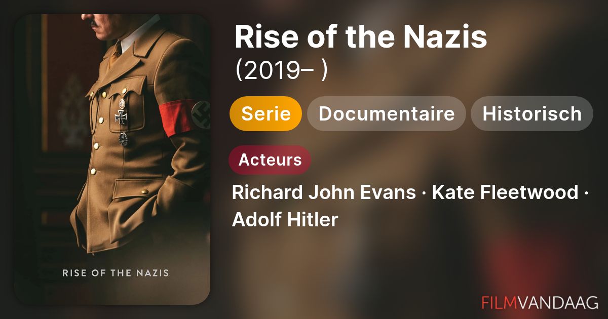 Rise of the Nazis (serie, 2019– ) - FilmVandaag.nl