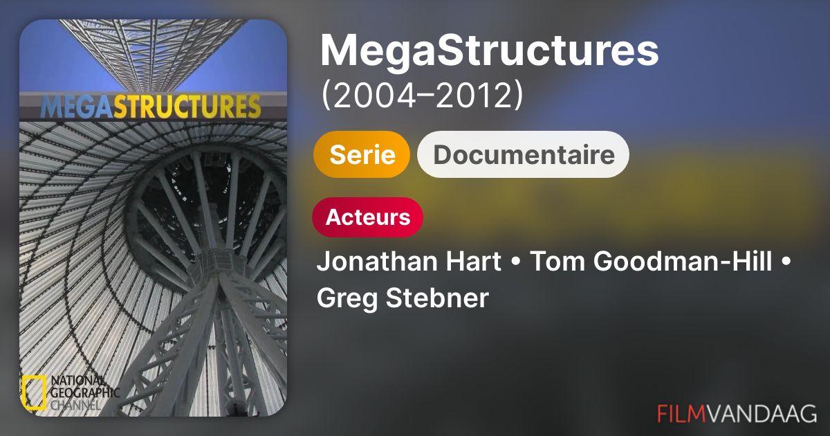 MegaStructures (serie, 2004–2012) - FilmVandaag.nl