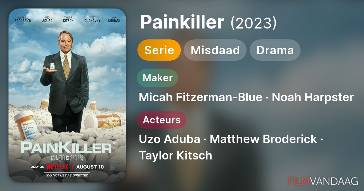 Painkiller (serie, 2023) - FilmVandaag.nl