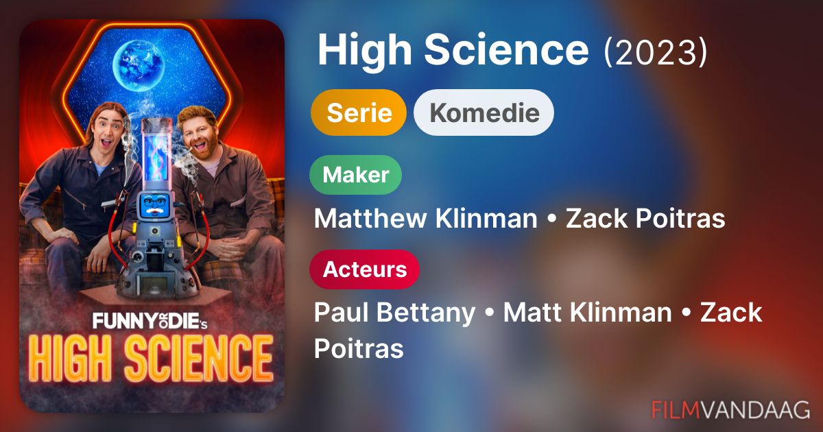 High Science (serie, 2023) - FilmVandaag.nl
