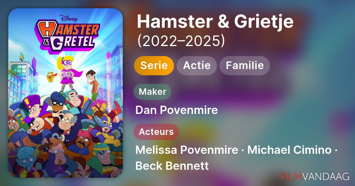 Hamster & Grietje (serie, 2022–2025) - FilmVandaag.nl