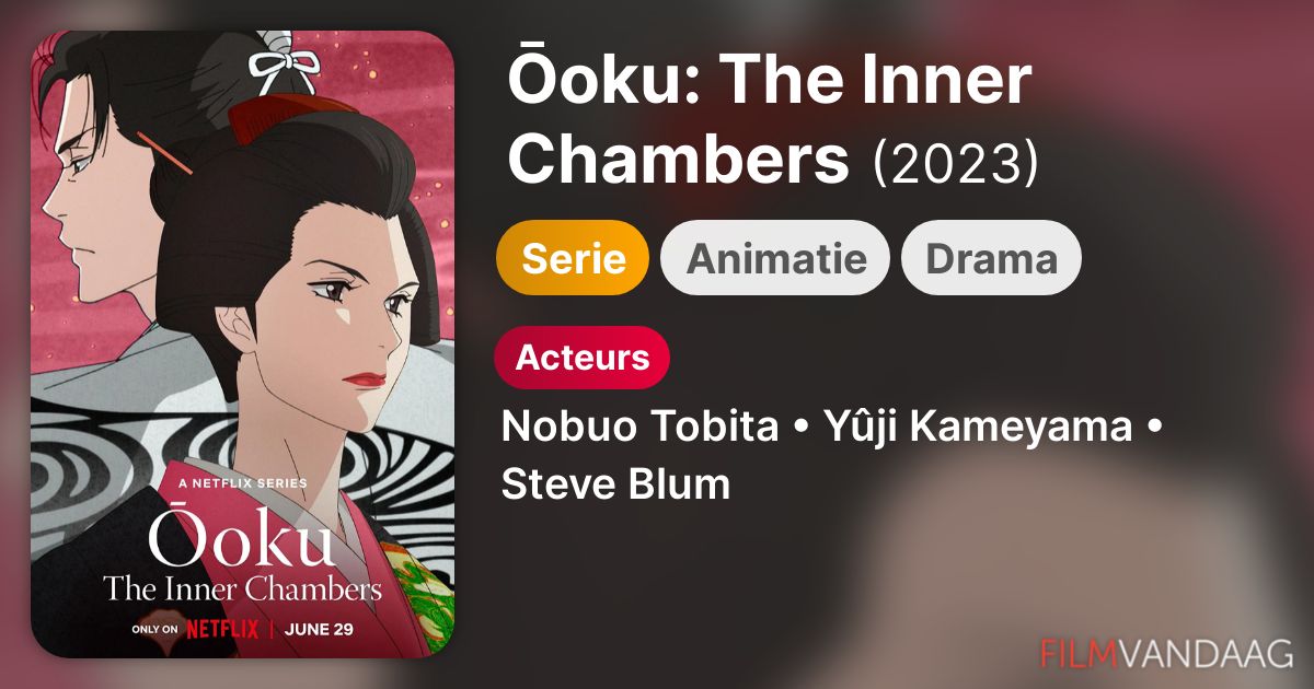 Ōoku: The Inner Chambers (serie, 2023) - FilmVandaag.nl