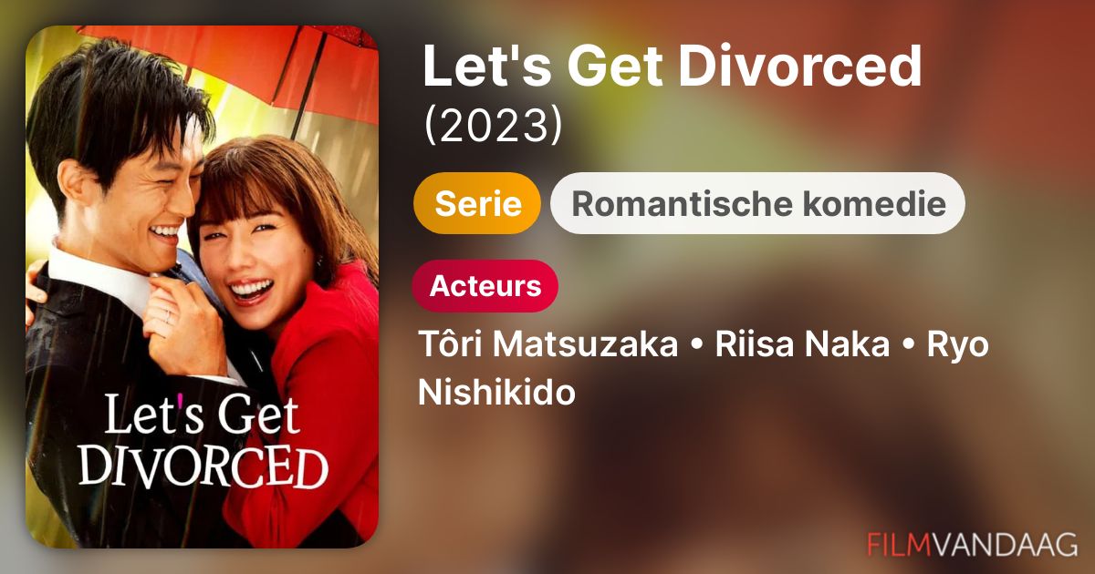 Seizoen 2 Let's Get Divorced: komt er een nieuw seizoen? - FilmVandaag.nl