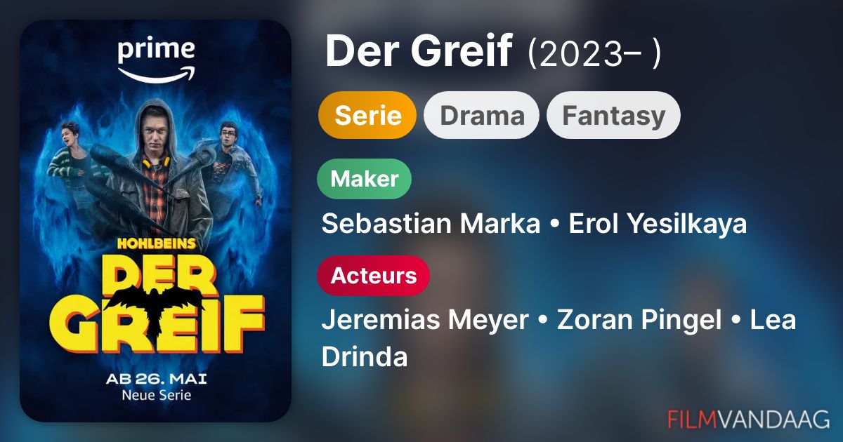 Der Greif (serie, 2023– ) - FilmVandaag.nl