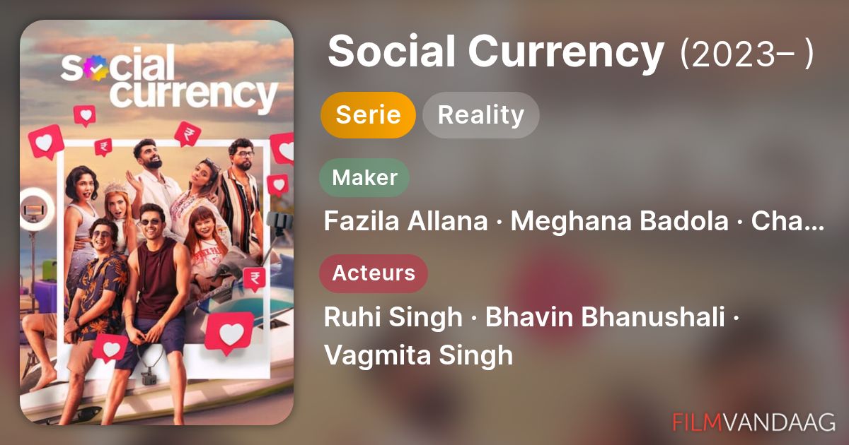 Social Currency (serie, 2023– ) - FilmVandaag.nl