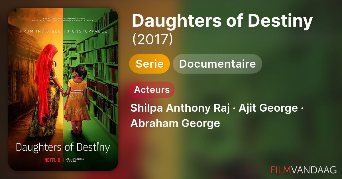 Daughters of Destiny (serie, 2017) - FilmVandaag.nl