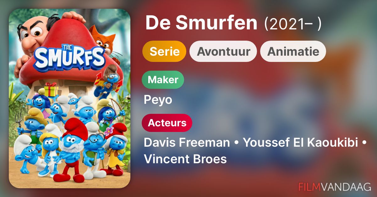 De Smurfen (serie, 2021– ) - FilmVandaag.nl