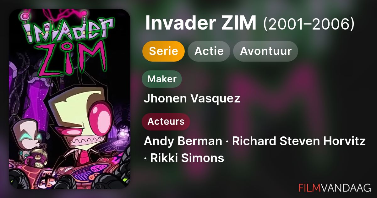 Invader ZIM (serie, 2001–2006) - FilmVandaag.nl