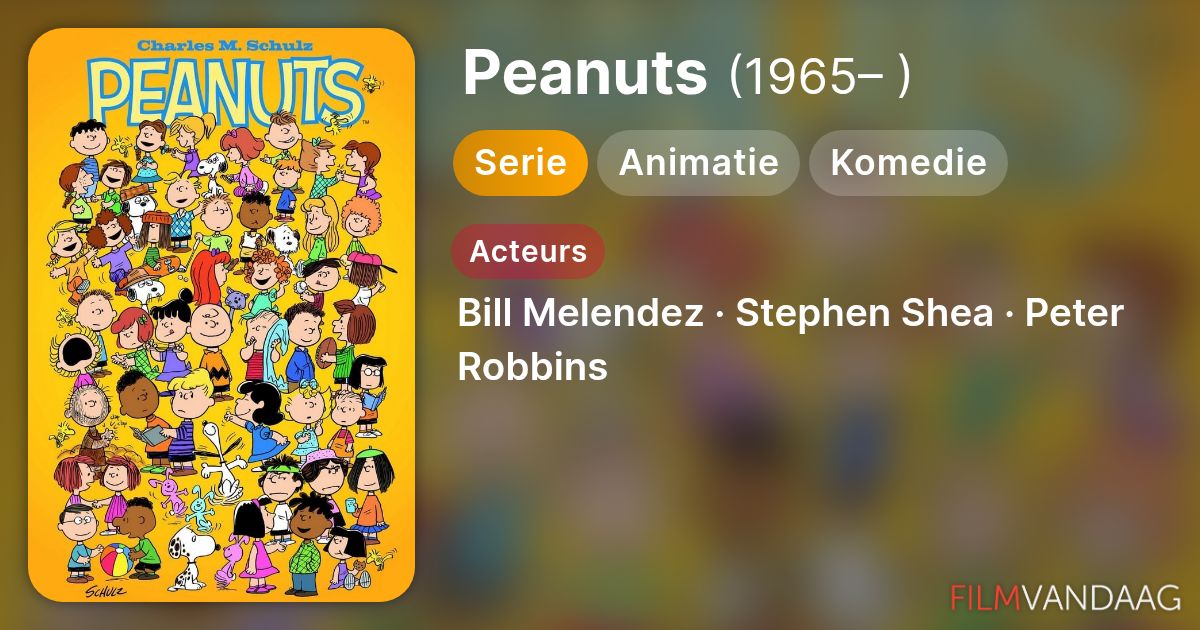Peanuts (serie, 1965–2011) - FilmVandaag.nl