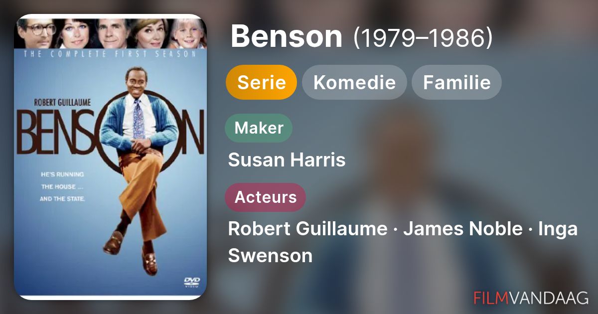 Benson (serie, 1979–1986) - FilmVandaag.nl
