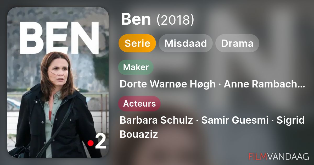 Ben (serie, 2018) - FilmVandaag.nl