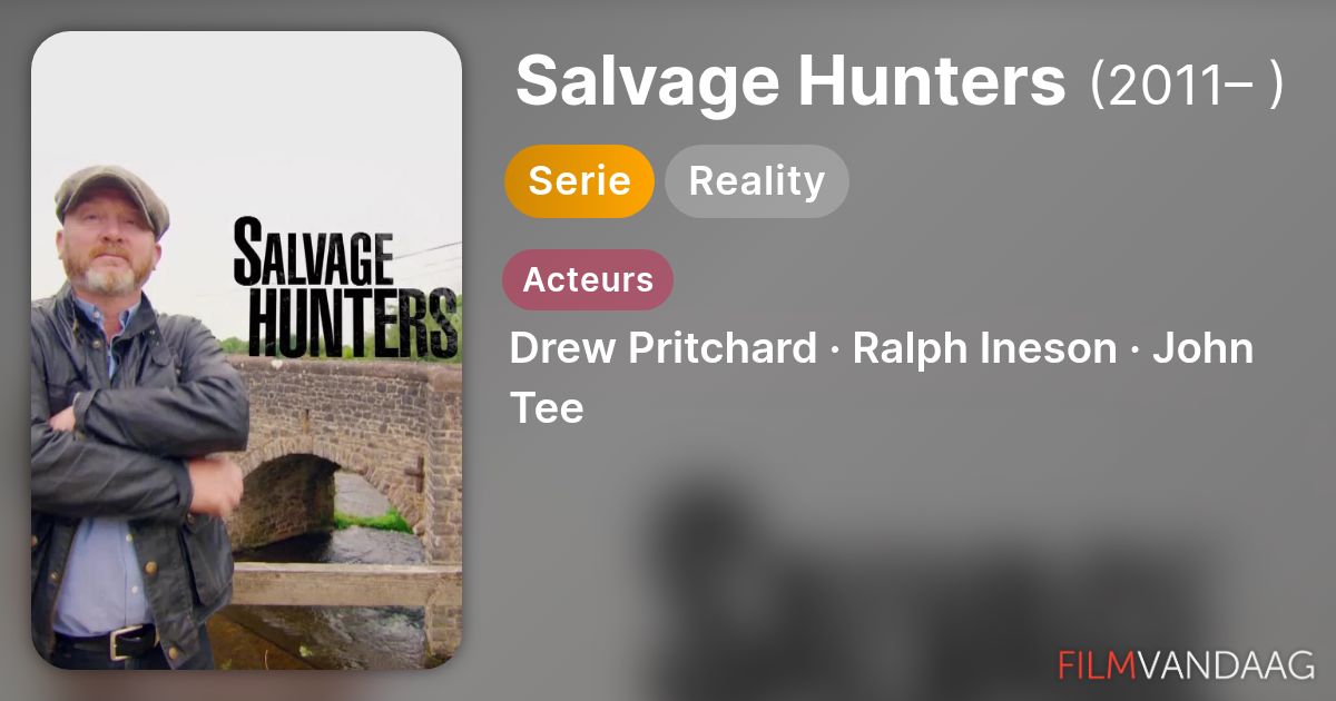 Salvage Hunters (serie, 2011– ) - FilmVandaag.nl