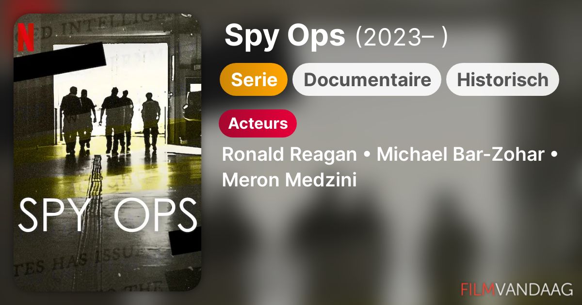 Spy Ops (serie, 2023– ) - FilmVandaag.nl