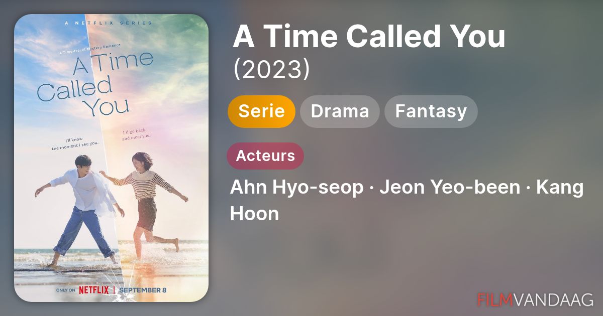 A Time Called You (serie, 2023) - FilmVandaag.nl