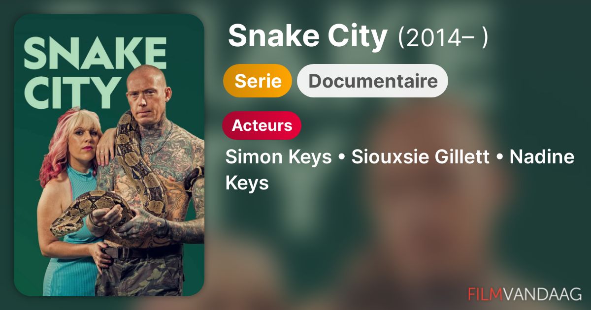 Snake City (serie, 2014– ) - FilmVandaag.nl