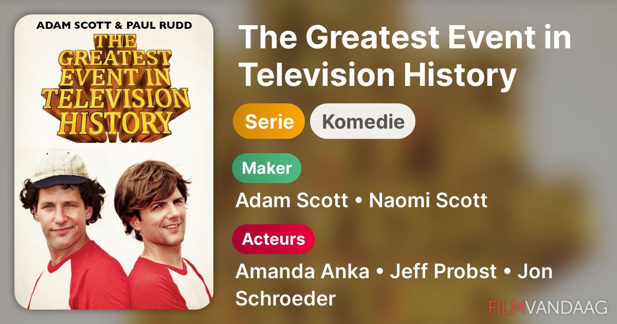 The Greatest Event in Television History (serie, 2012–2014 ...