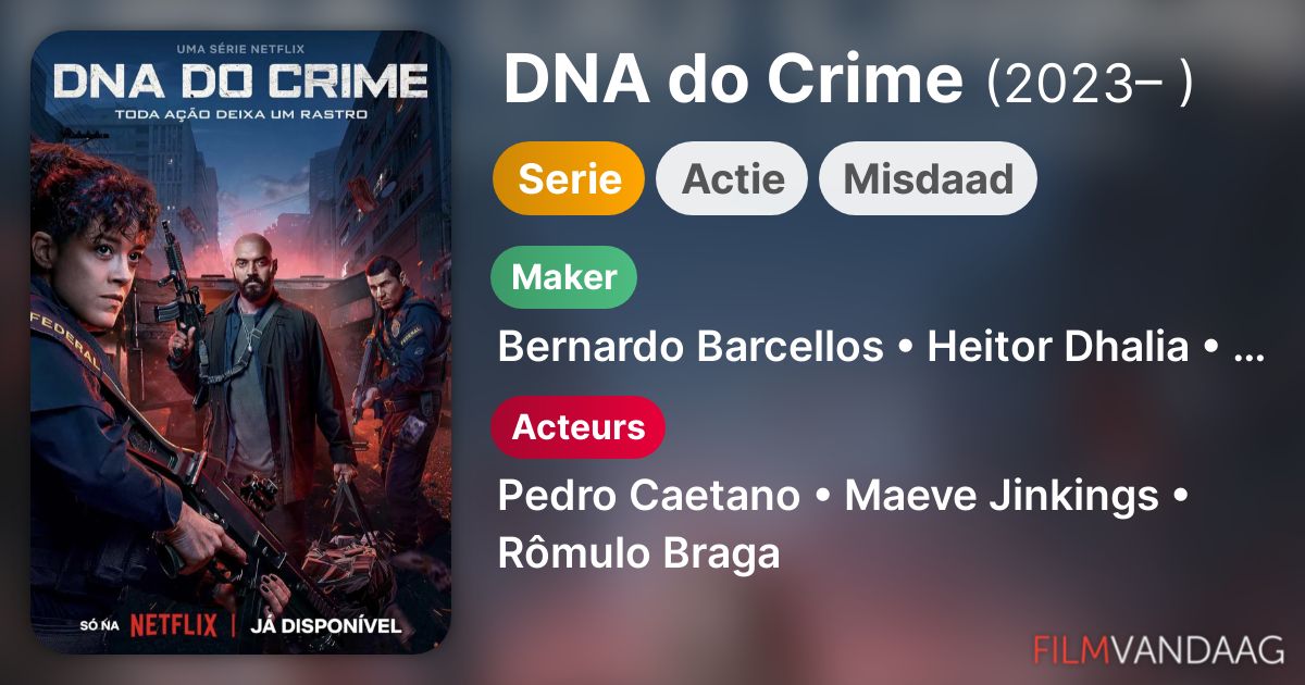 DNA do Crime (serie, 2023– ) Nu Online Kijken - FilmVandaag.nl