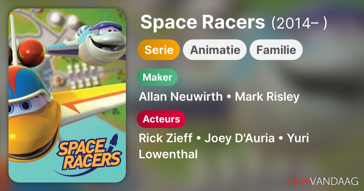 Space Racers (serie, 2014– ) - FilmVandaag.nl