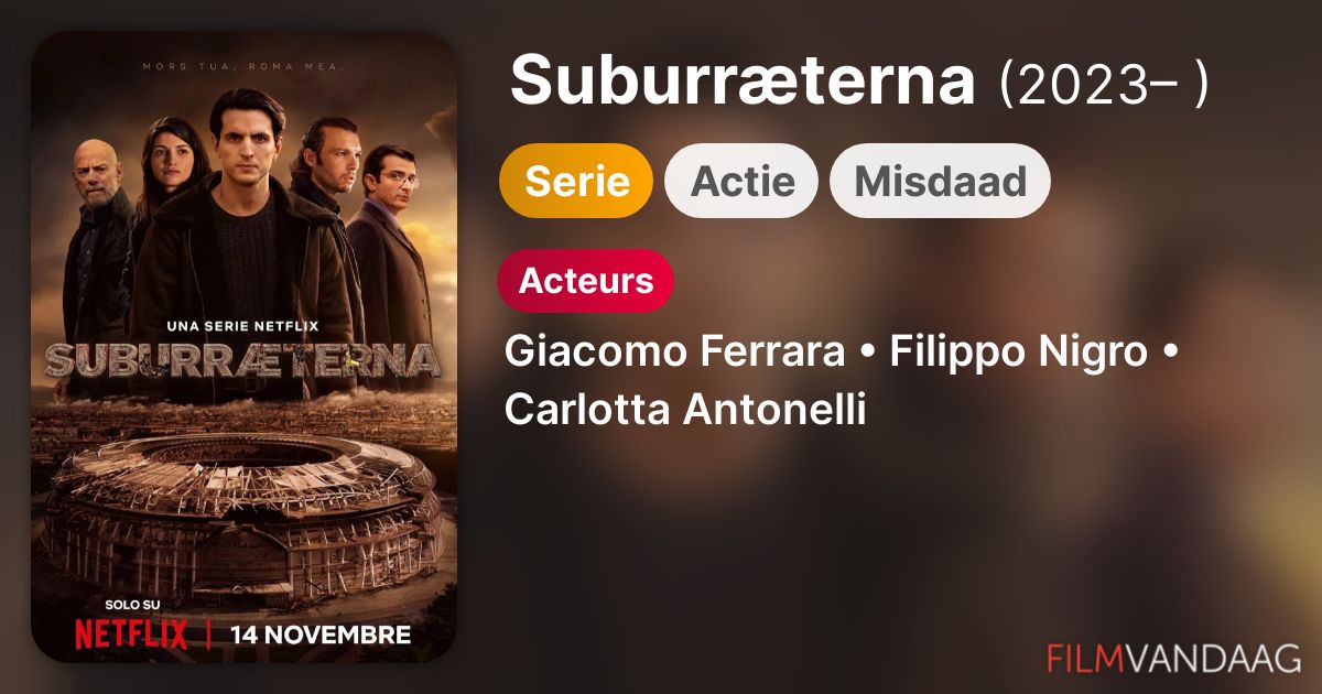 Nieuws over Suburræterna (serie, 2023– ) - FilmVandaag.nl