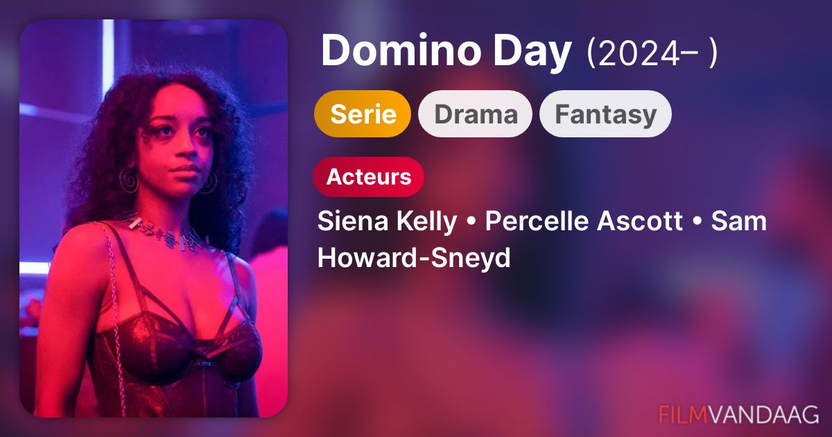 Domino Day (serie, 2024– ) - FilmVandaag.nl